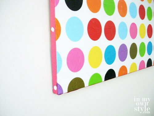 How to Make Inexpensive Tissue Paper Art for Your Walls | In My Own Style