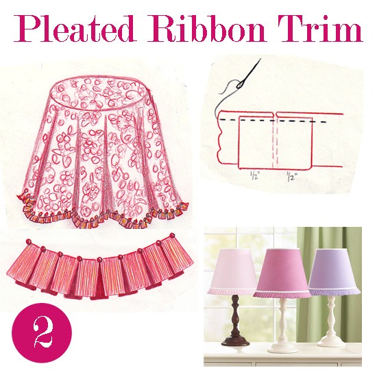 How to Make Decorative Trim with Buttons + Ribbon - In My Own Style