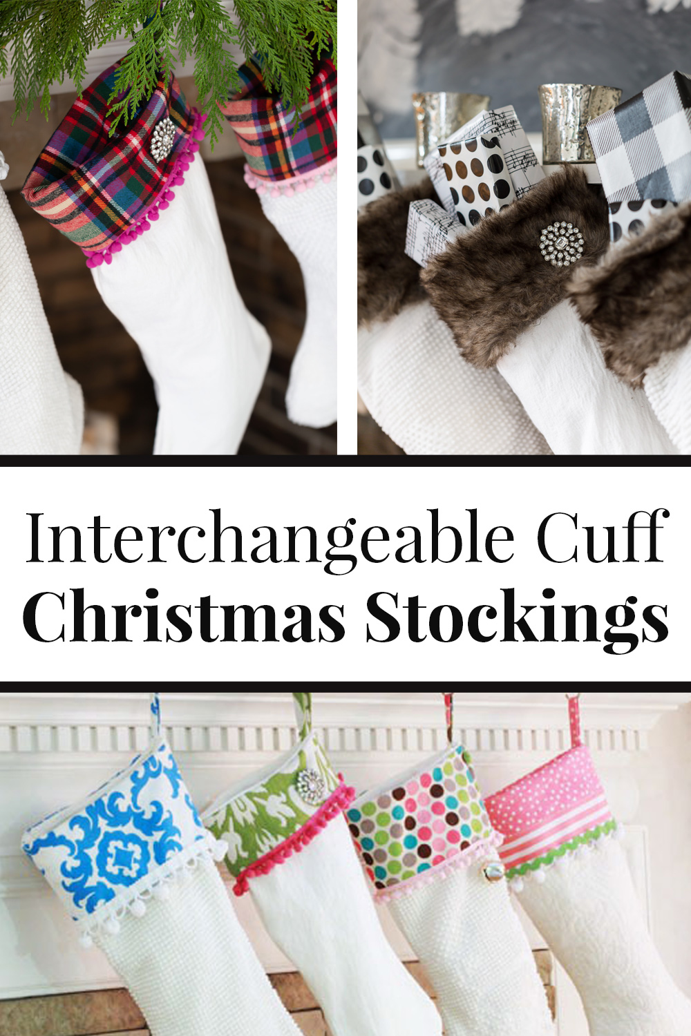 Handmade Christmas Stocking Pattern and Tutorial - In My Own Style