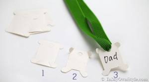 DIY Father's Day Gift Tag & Free Printable Gift Wrap | In My Own Style