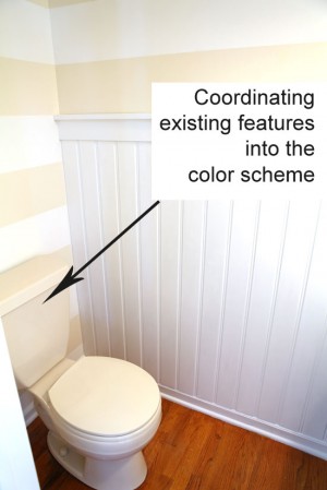 How to Paint Horizontal Stripes to the Walls of Any Room - In My Own Style