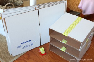 DIY Scrapbook Paper Organizer - In My Own Style