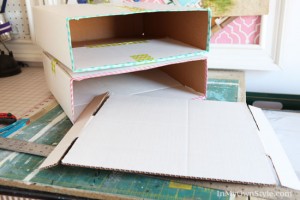 DIY Scrapbook Paper Organizer - In My Own Style