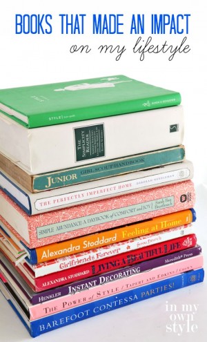 Books That Have Made an Impact on My Life - In My Own Style