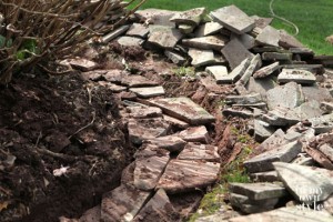 How to Build a Fieldstone Garden Wall - In My Own Style