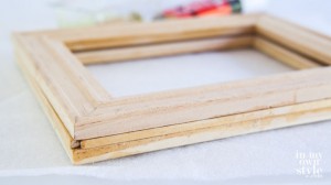 Photo Frame Recipe Holder - In My Own Style