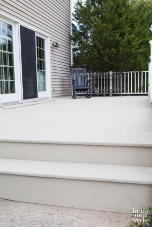 Looks Brand New : Deck Restore FAIL - In My Own Style