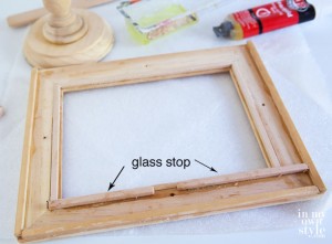 Photo Frame Recipe Holder - In My Own Style