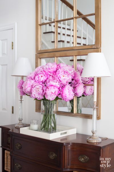 12+ "Must-Do" Fake Flower Decorating Tips - In My Own Style