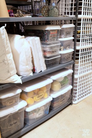 Labels for Storage Bins, Bags and Baskets - In My Own Style