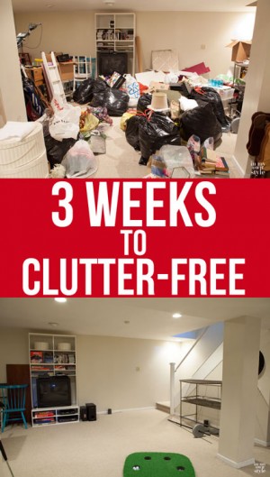 How to Declutter a Basement and Keep It That Way - In My Own Style
