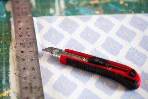 "The Easy Trick" on How to Line a Drawer - In My Own Style