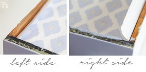 "The Easy Trick" on How to Line a Drawer - In My Own Style