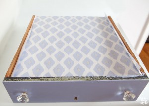 "The Easy Trick" on How to Line a Drawer - In My Own Style