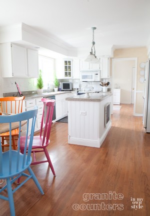Kitchen Counter Transformation - In My Own Style