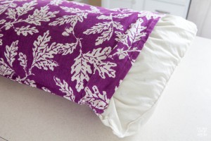 Large No Sew Accent Pillow To Make - In My Own Style