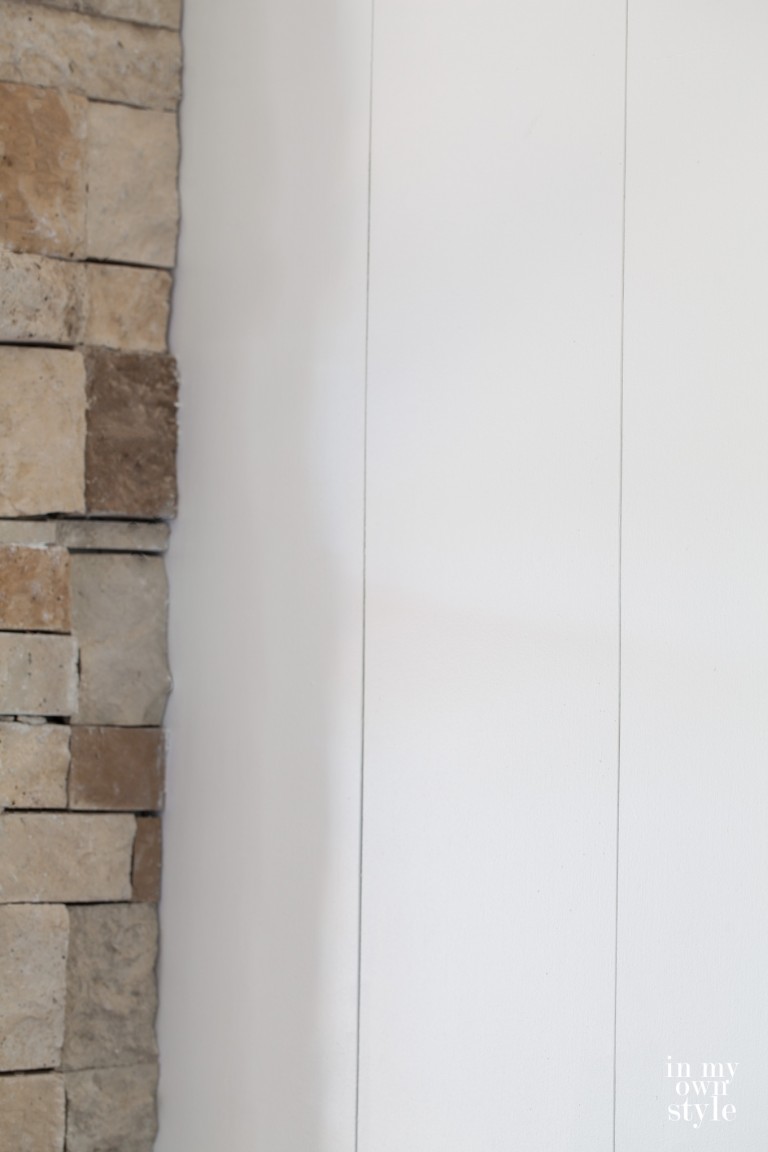 Vertical Plank Wall Paneling - In My Own Style