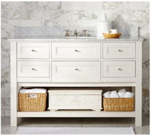 How to Repurpose a Sideboard into a Sink Vanity - In My Own Style