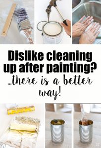 Tips That Will Make Paint Clean Up... Easy! - In My Own Style
