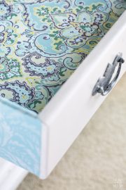 "The Easy Trick" on How to Line a Drawer - In My Own Style