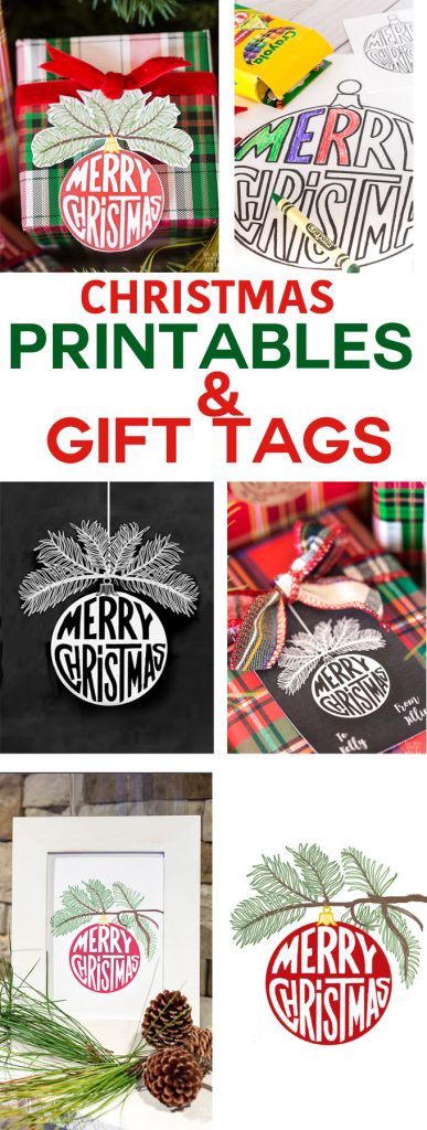 Christmas Free Printables for Decor, Gifts & More - In My Own Style