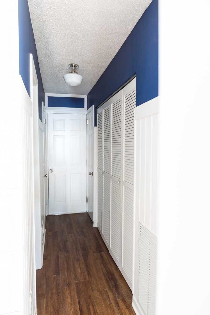 How to Make a Fake Transom Above a Door - In My Own Style