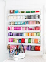 Ribbon Storage Ideas That Will Keep Your Rolls of Ribbon Organized For ...