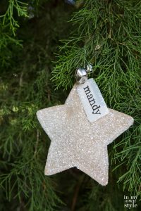 Handmade Christmas Star Ornament With Surprise Inside - In My Own Style