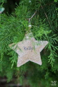 Handmade Christmas Star Ornament With Surprise Inside - In My Own Style