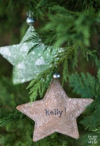 Handmade Christmas Star Ornament With Surprise Inside - In My Own Style