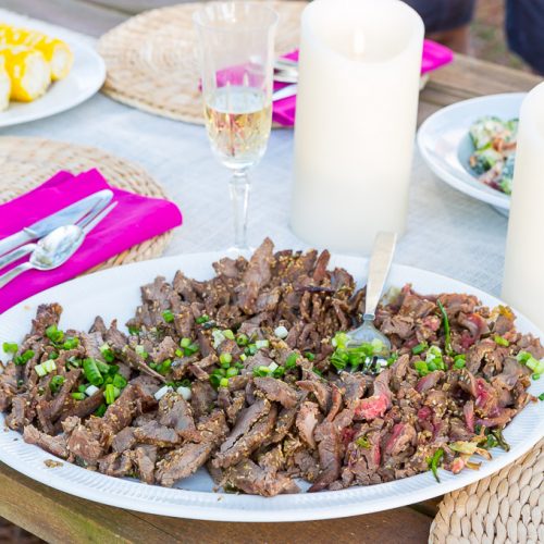 Fast Fire Flank Steak Recipe - In My Own Style