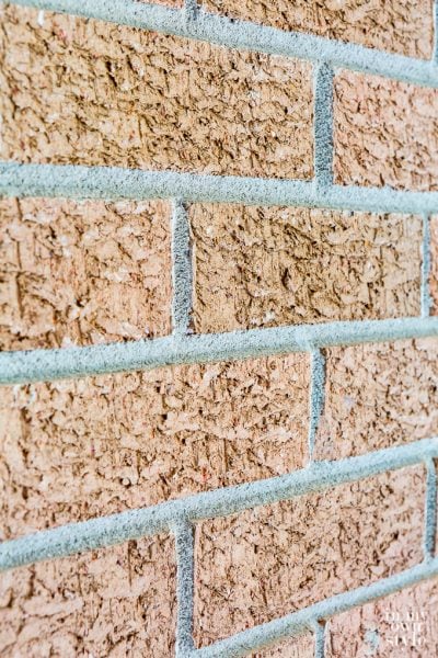 How To Paint a Brick Wall With a Paint Sprayer - In My Own Style