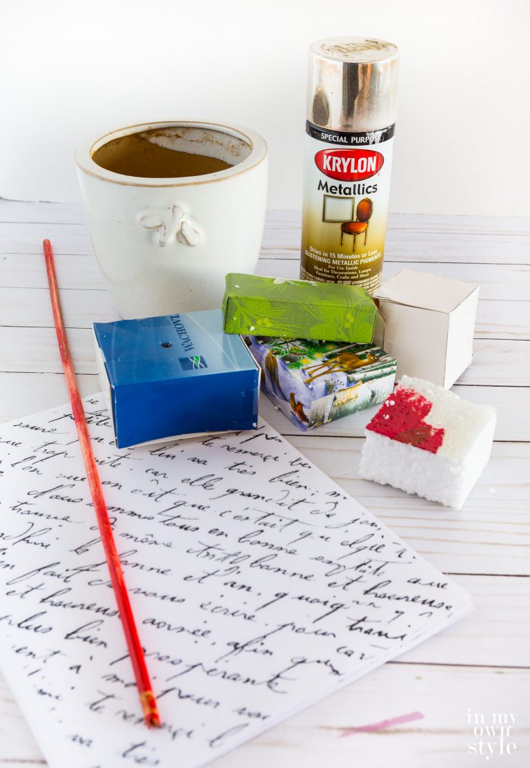 Stacked Box Christmas Tree for a Table or Mantel - In My Own Style