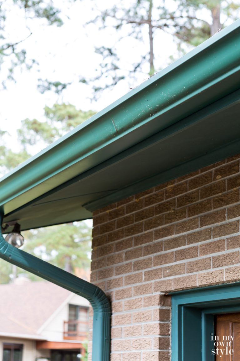 How to Seal Leaky Gutter Seams - In My Own Style