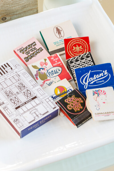 How to Display a Collection of Matchbooks - In My Own Style