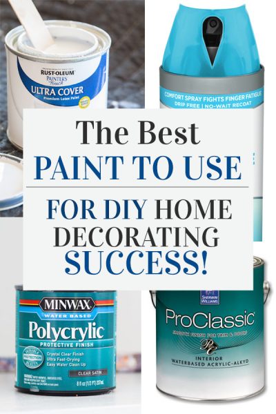 Decorating Paint Recommendations - In My Own Style
