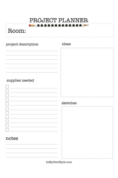 Free Printables Art & Craft Gallery - In My Own Style