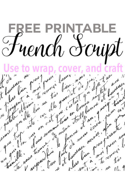 Free Printables Art & Craft Gallery - In My Own Style