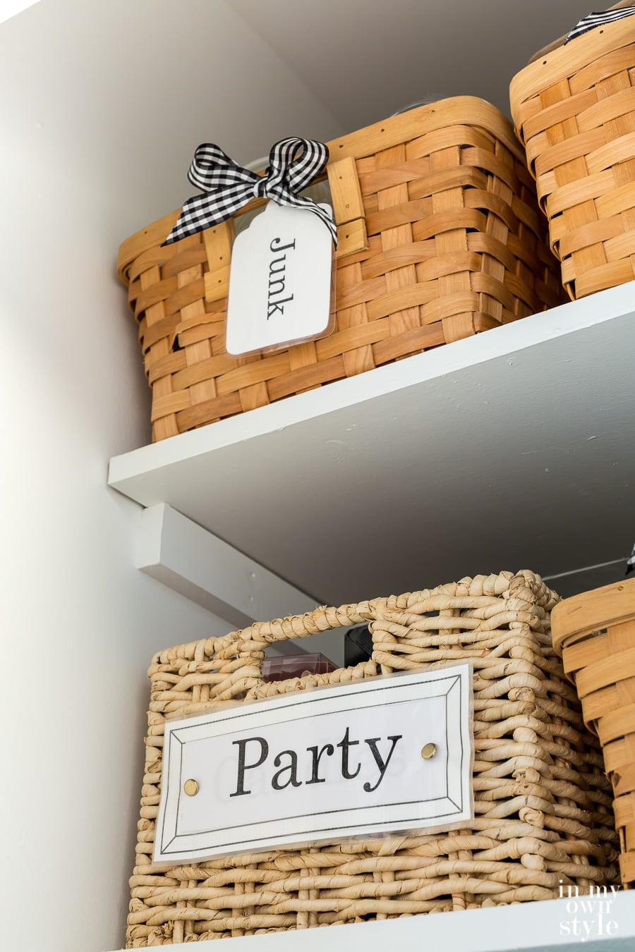 The Simple Decorative Labels I Use to Organize My Entire Home - In My ...