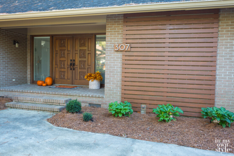 DIY Cable Railing On Front Porch and Deck - In My Own Style