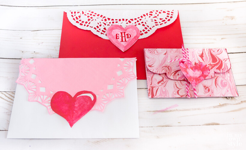 Printable Valentine Hearts & Envelopes - In My Own Style