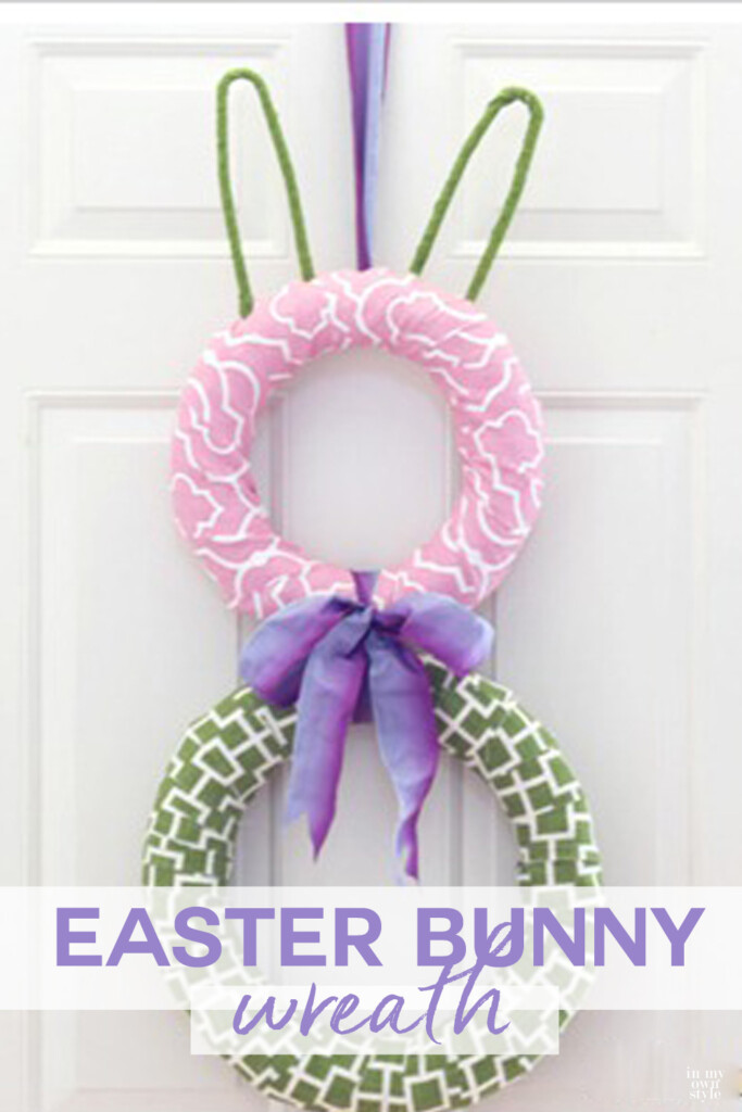 How to Make a Spring Bunny Wreath - In My Own Style