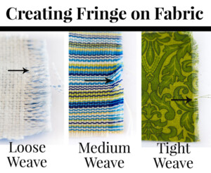 How to Make Fringe for a Pillow - In My Own Style