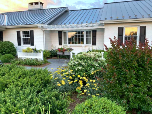 Exterior Makeover: Brick Ranch to Modern Farmhouse - In My Own Style