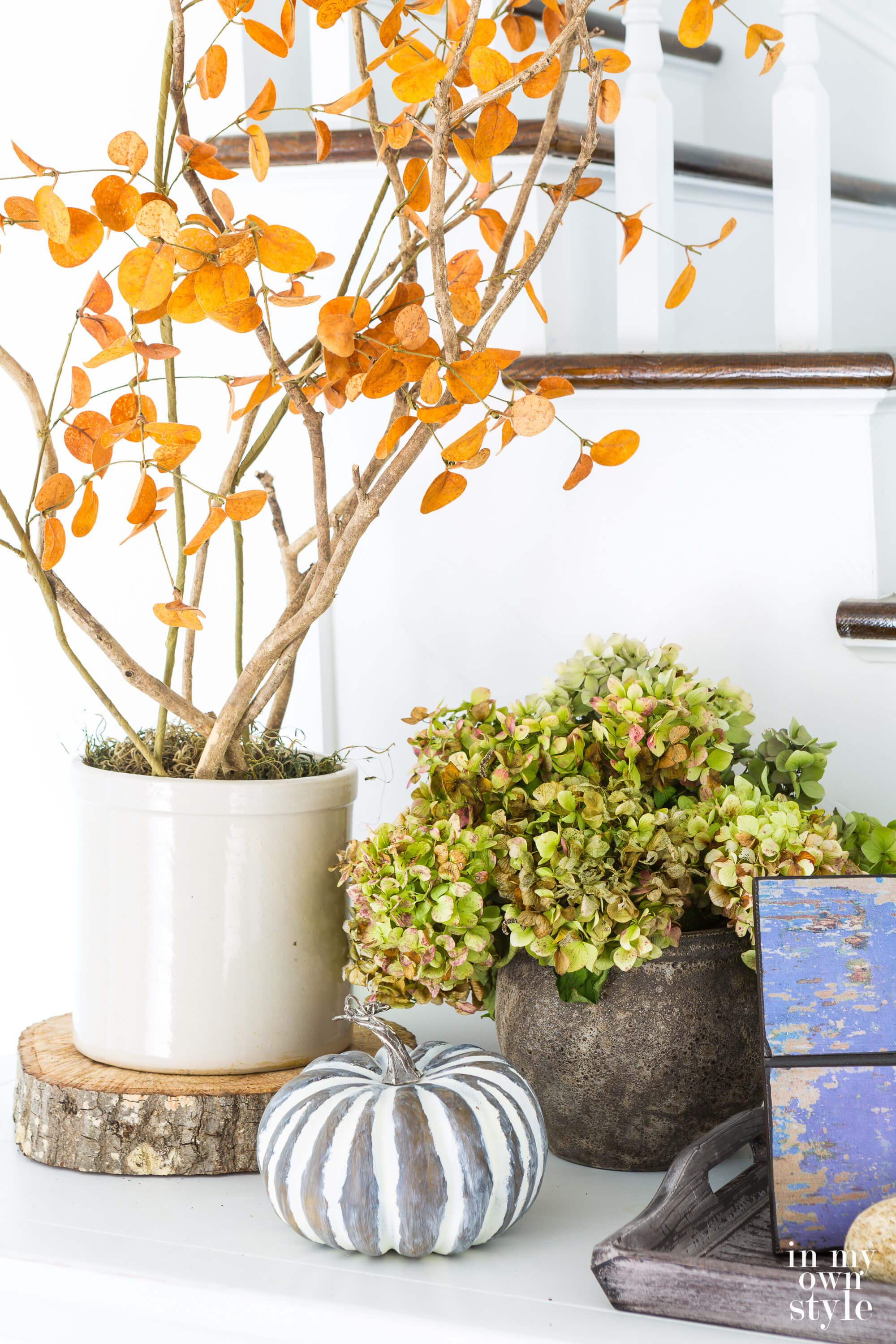 Natural Fall Decorating Ideas All Through The House - In My Own Style