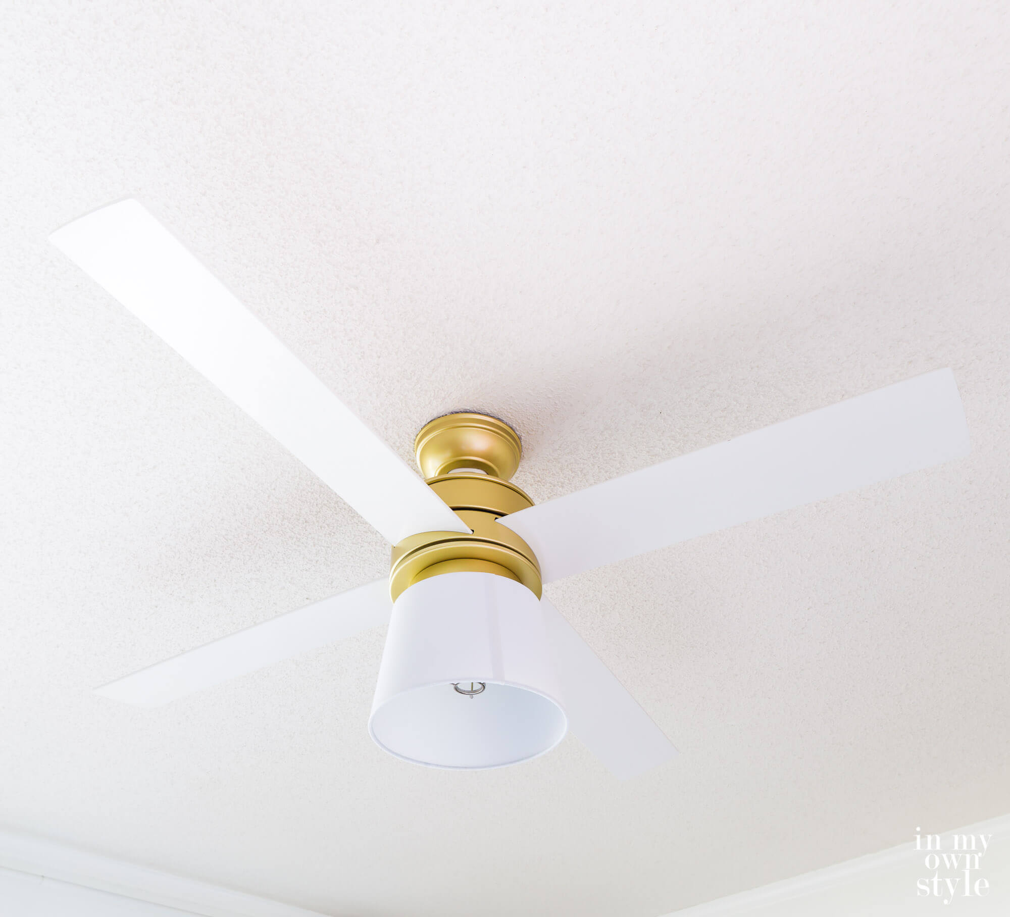 Ceiling Fan Globe Replacement Option - In My Own Style