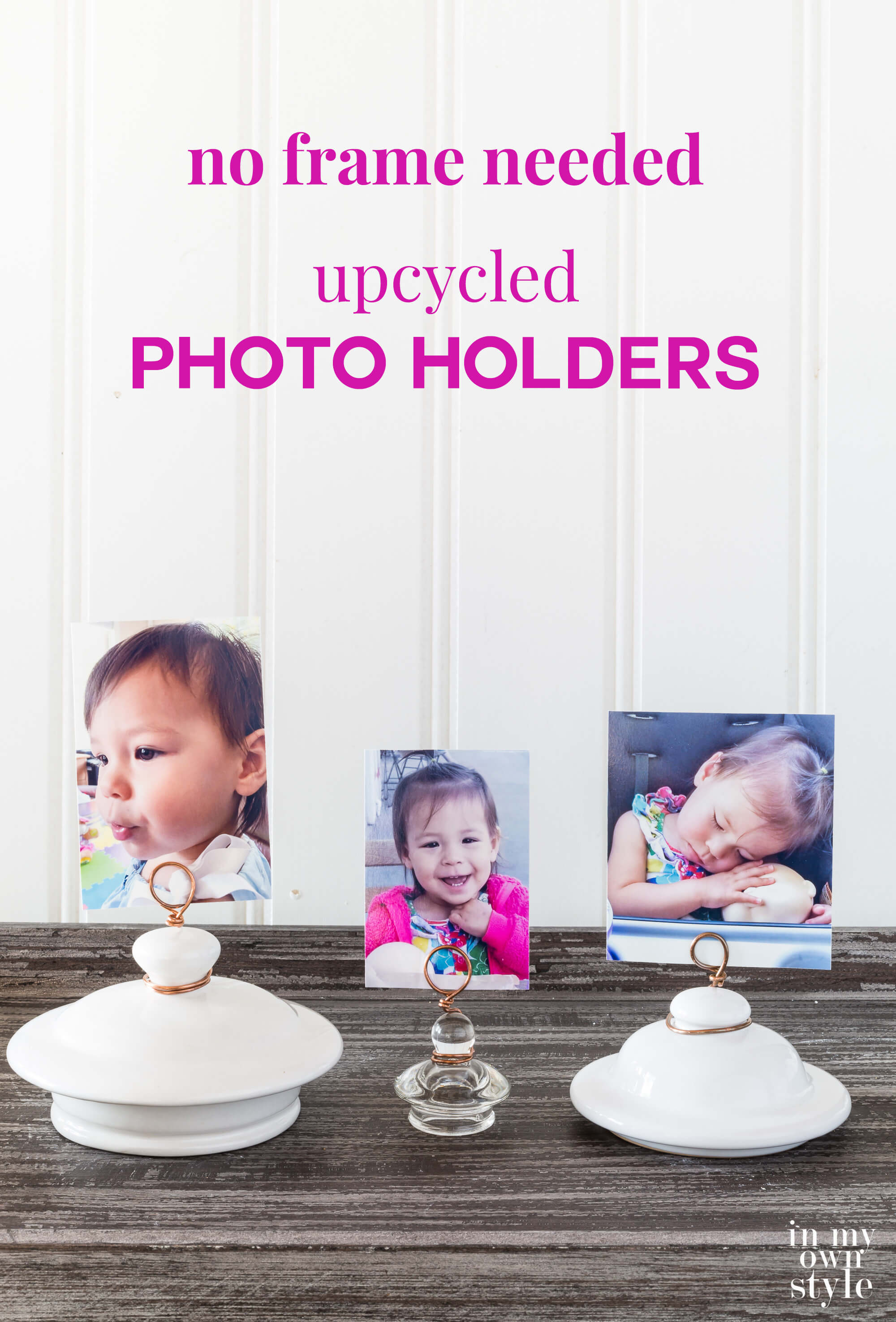 Creative Idea for Displaying Photos Without a Frame - In My Own Style