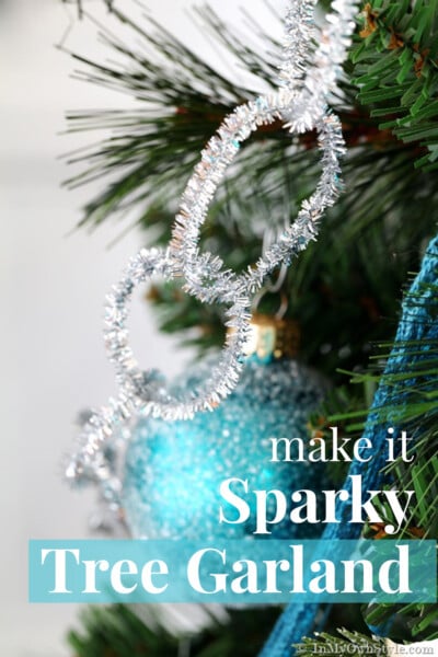 How to Make a Pipe Cleaner Christmas Garland - In My Own Style
