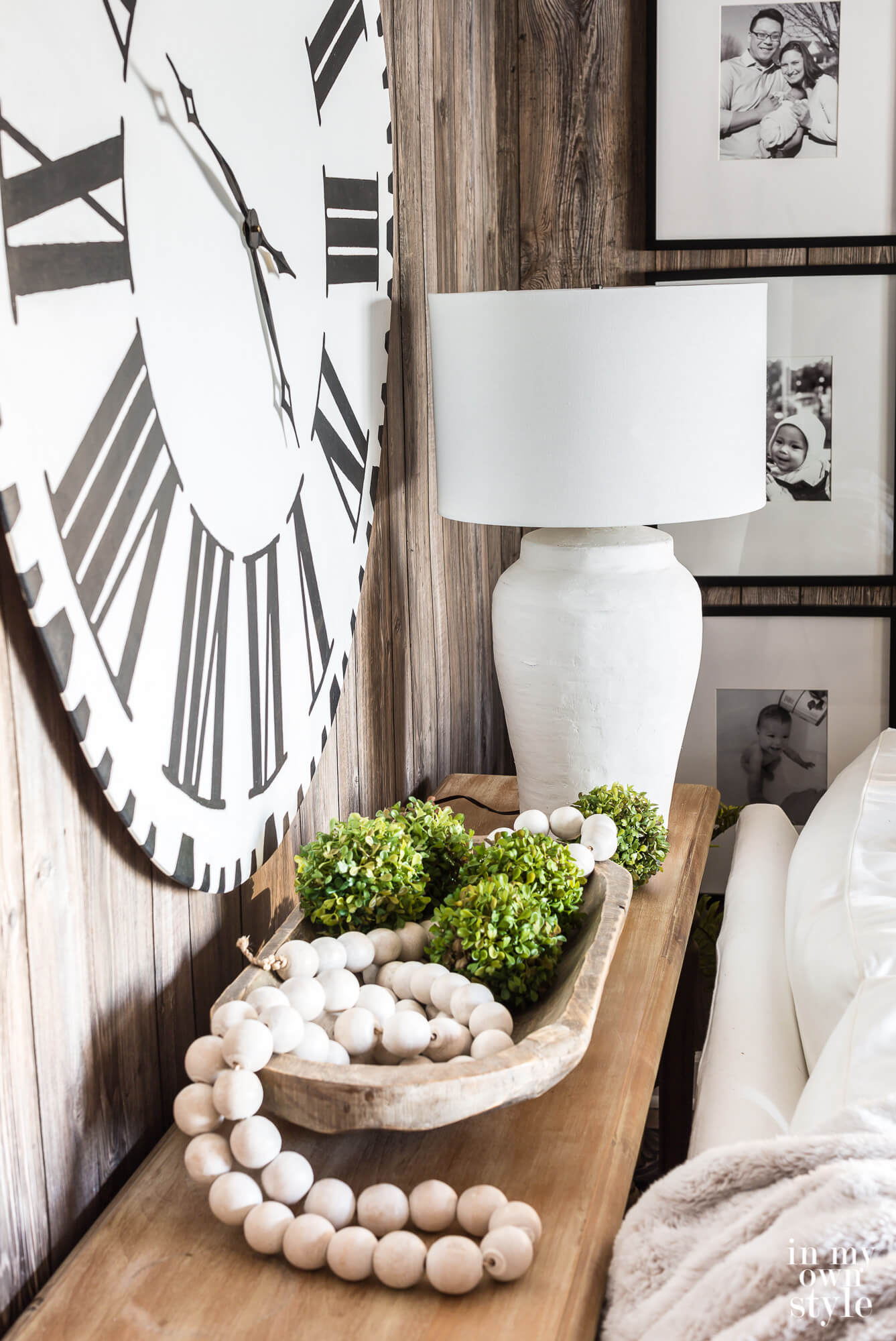 Thrift Store Table Lamp Makeover - In My Own Style