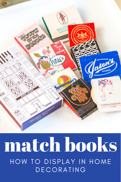 How to Display a Collection of Matchbooks - In My Own Style